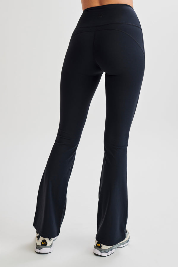 Jesse Flared Yoga Pants - Black - MESHKI U.S
