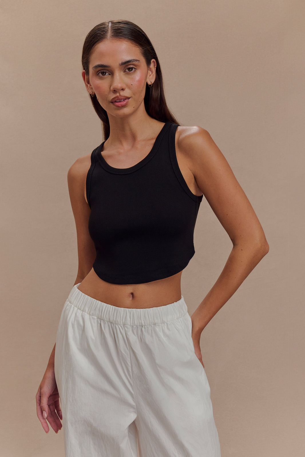 Deborah Faux Leather Coat - Cherry Red & MESHKI US