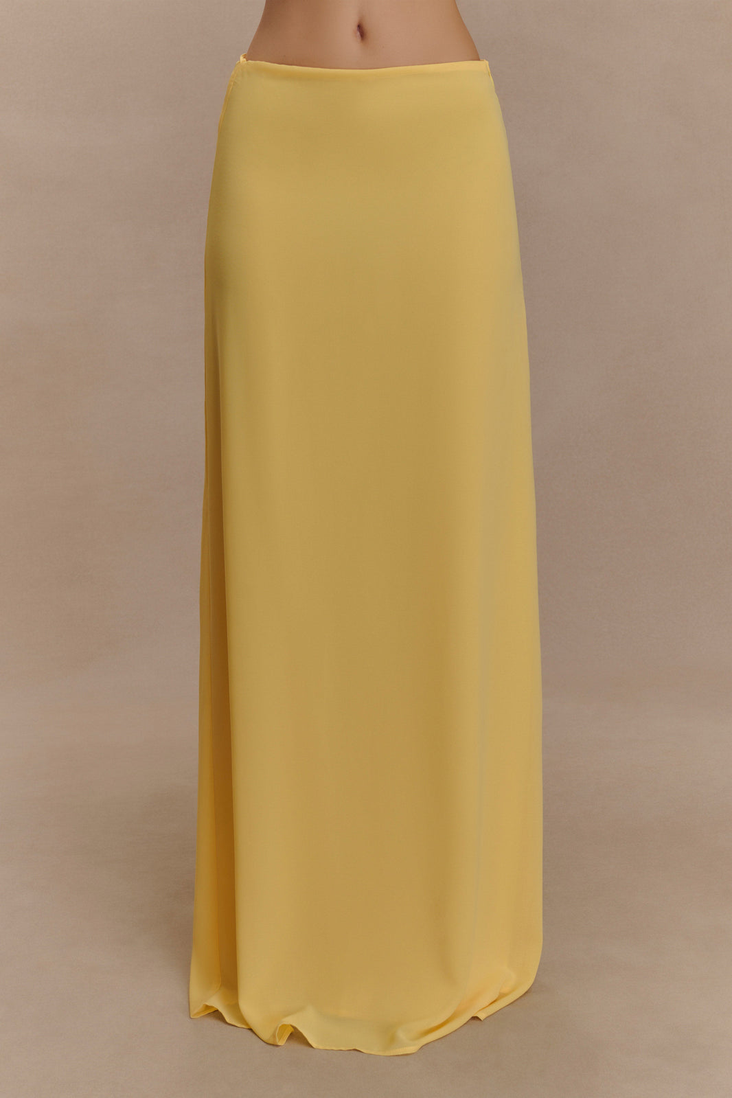 Korra Chiffon Halter Top - Butterscotch & MESHKI US
