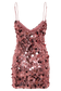 Romilly Sequin Mini Dress - Candy Pink & MESHKI US
