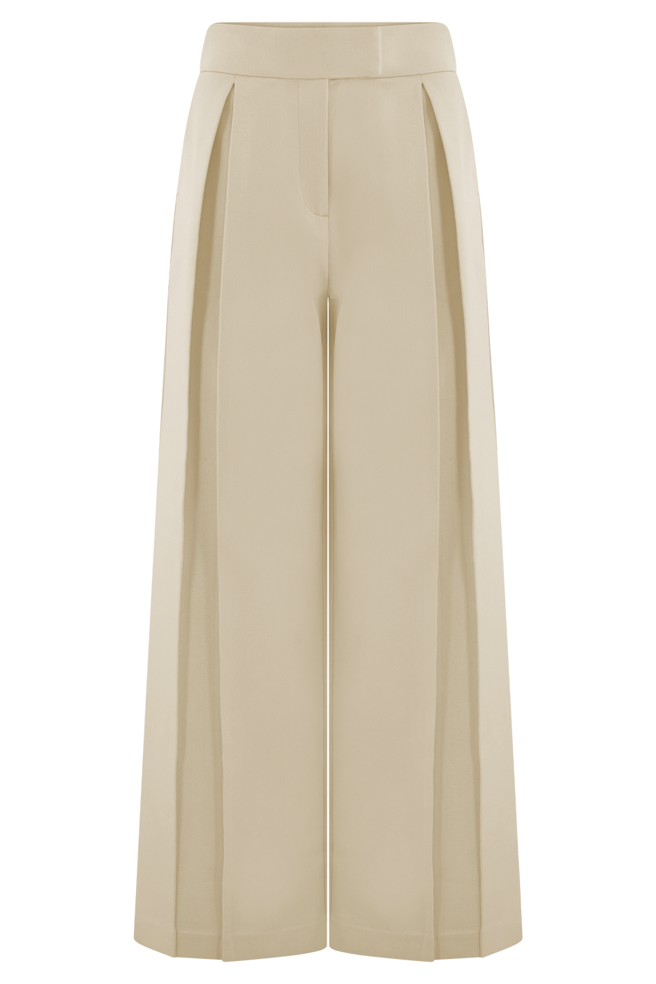 Andina Shortsleeve Linen Top - Natural Beige & MESHKI US